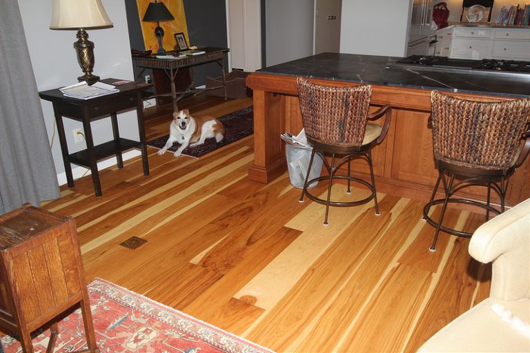Wide Plank Hickory - Hoosier Hardwood Floors